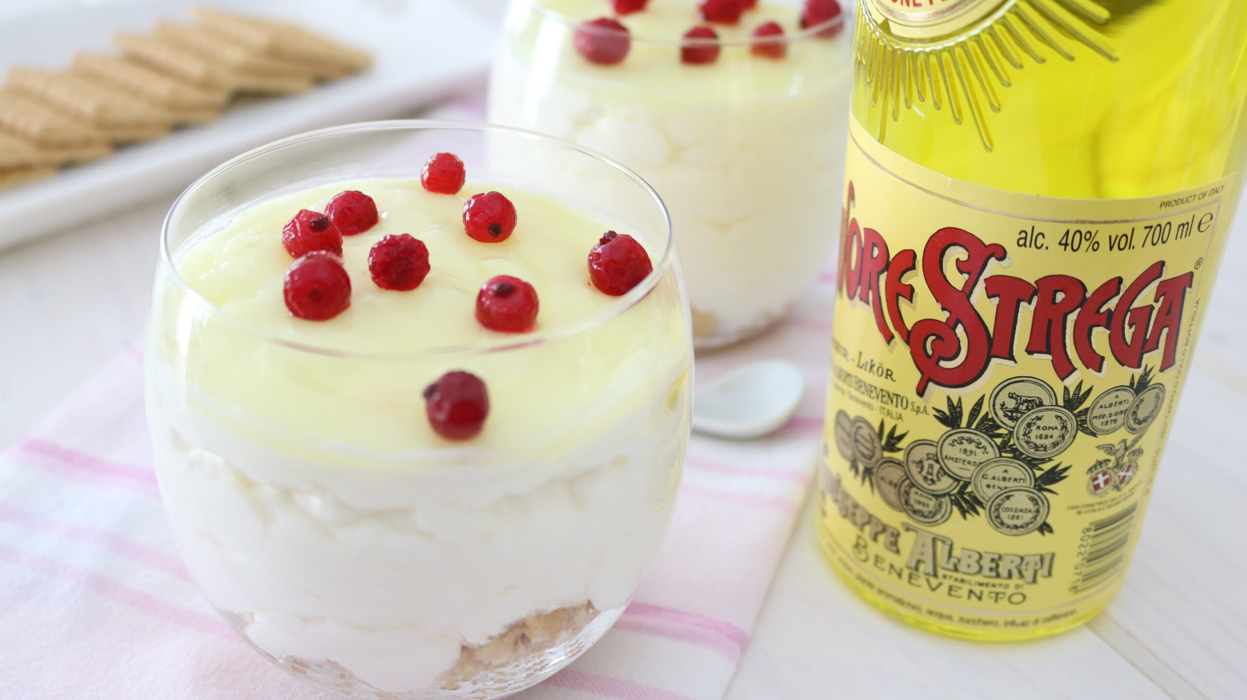 Ricetta Cheesecake in coppa allo Strega - Ricette Stregate